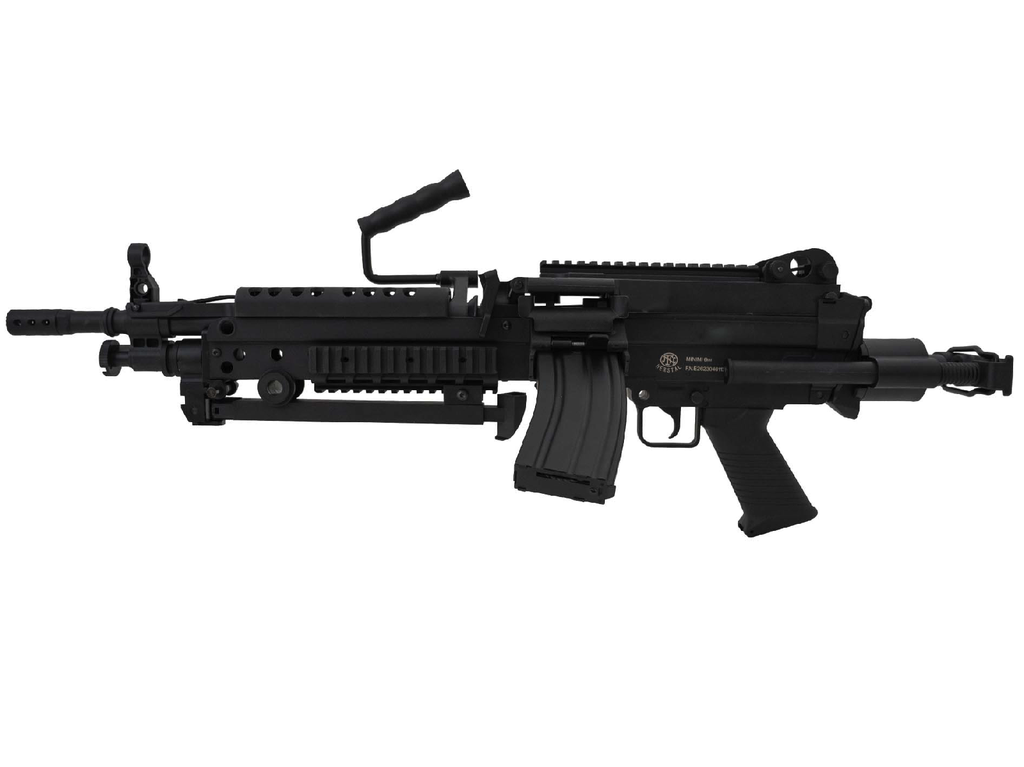 Cybergun - M249 Para (Lightweight) Electronic Trigger (Noire) | Bravo ...